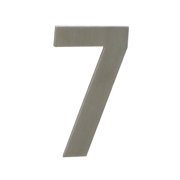 Stainless Steel House Number 7 Stainless Steel House Number 7