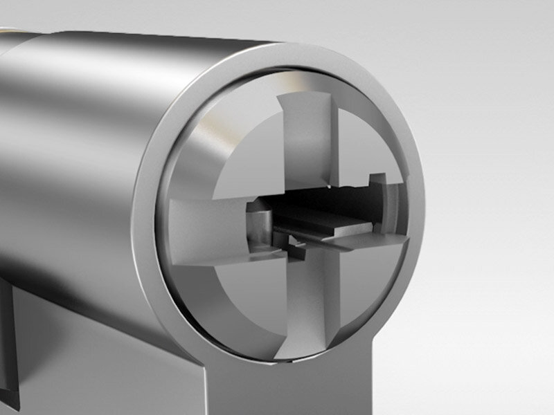 lock cylinder Winkhaus keyTec N-tra dual-profile cylinder