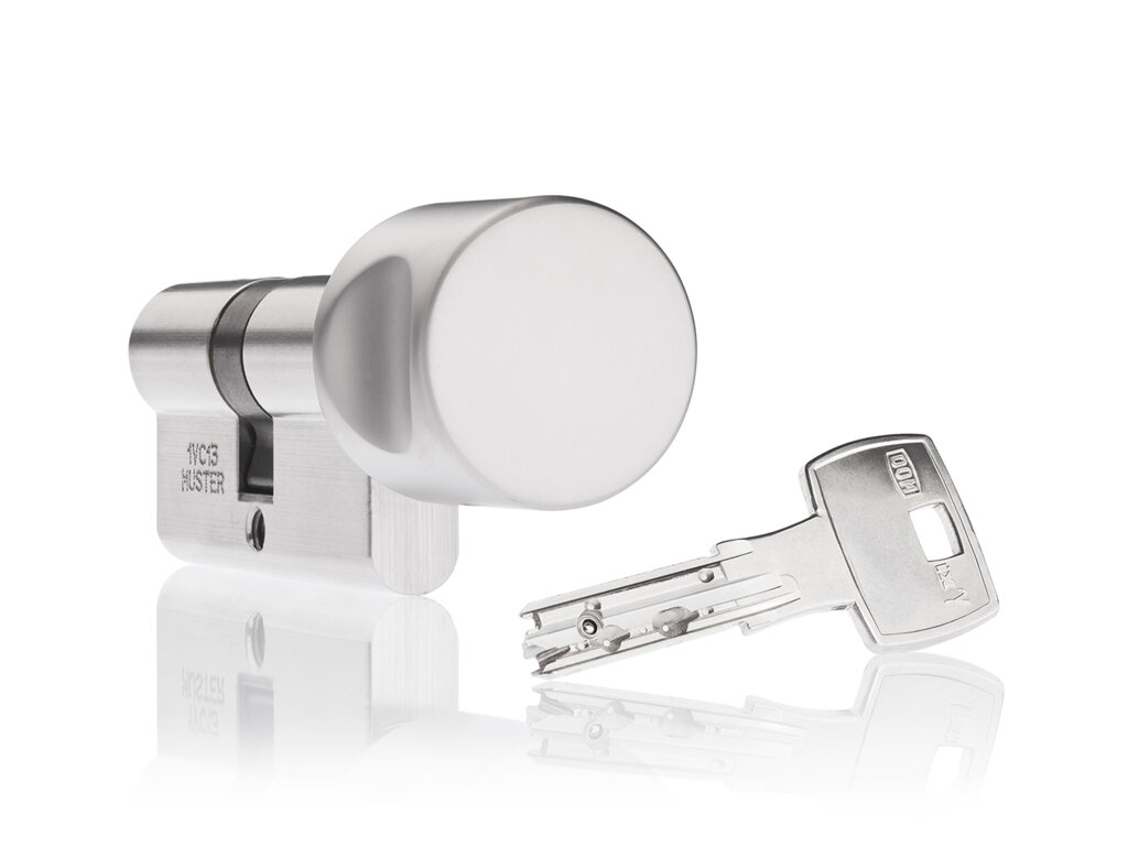 Schließzylinder DOM ix Twido Knaufzylinder mit Bohr- und Ziehschutz