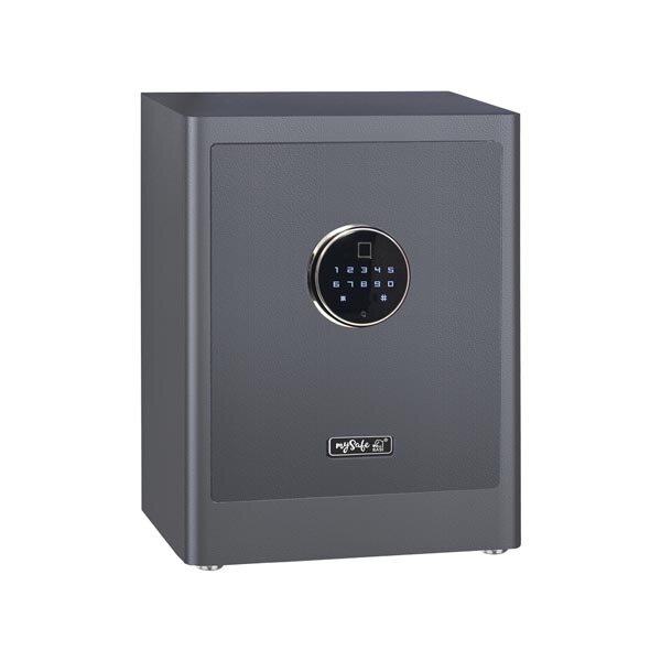 mySafe Premium 450 - Gray electronic furniture safe