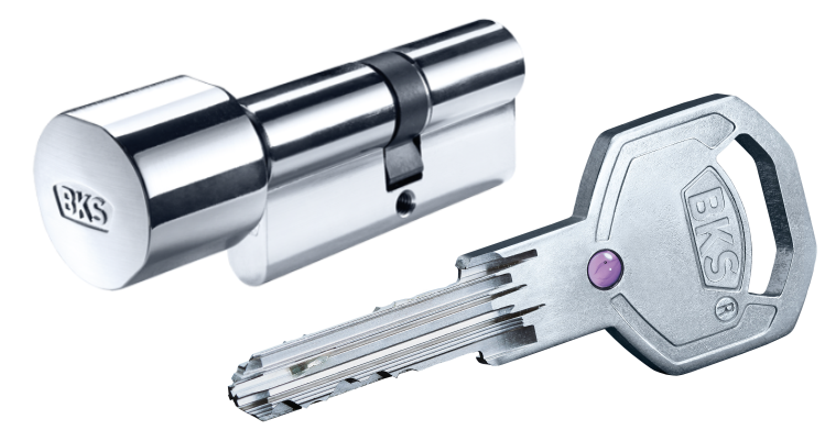 Schließzylinder Knaufzylinder BKS belvius nach Sicherungskarte